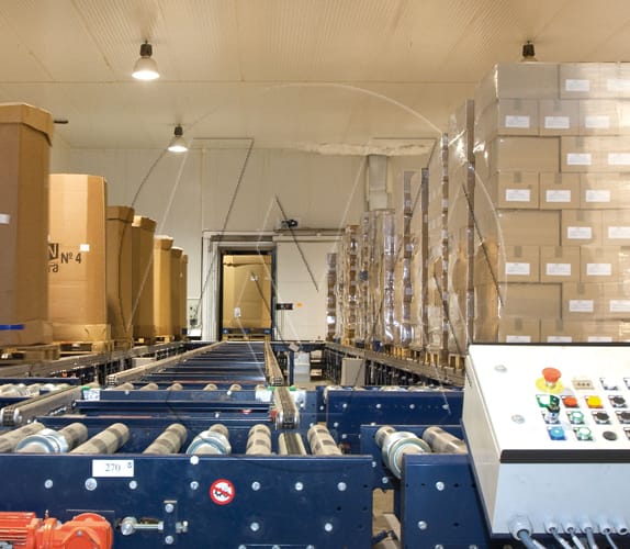 Automatizált raklapos szállítópálya rendszer - SR-LOGISTIC