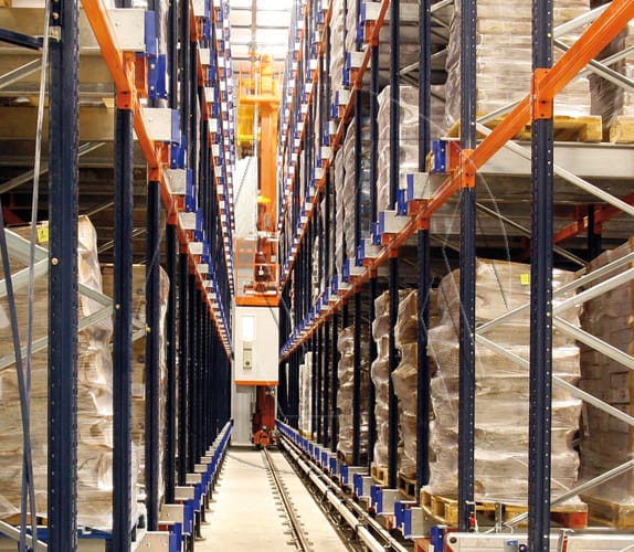 Raklapos automata felrakógép - SR-LOGISTIC